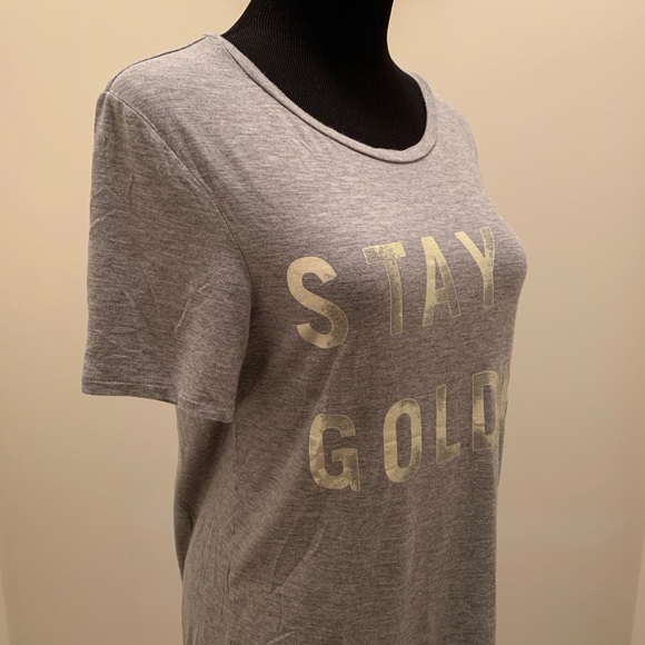 American Eagle Outfitters | Tops | New American Eagle Stay Golden Soft Sexy Tee | Poshmark